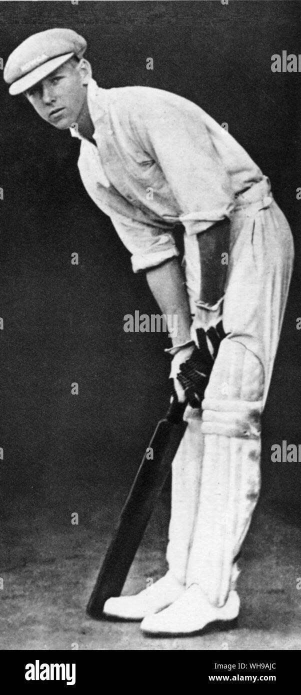 Cricketer archie jackson hi-res stock photography and images - Alamy