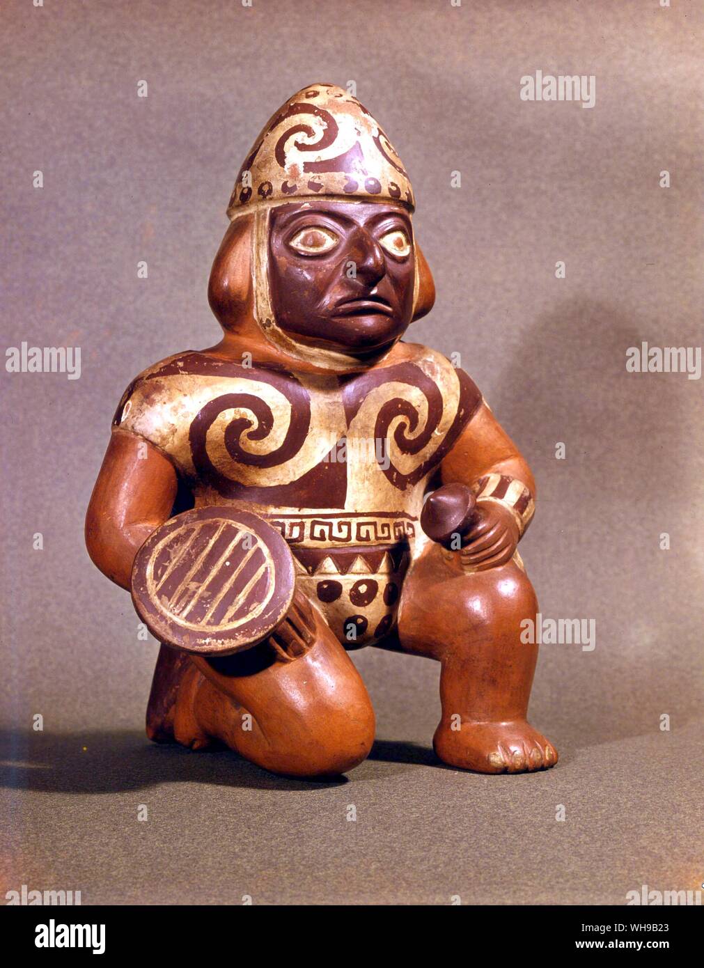 Inca wooden figure Stock Photo - Alamy