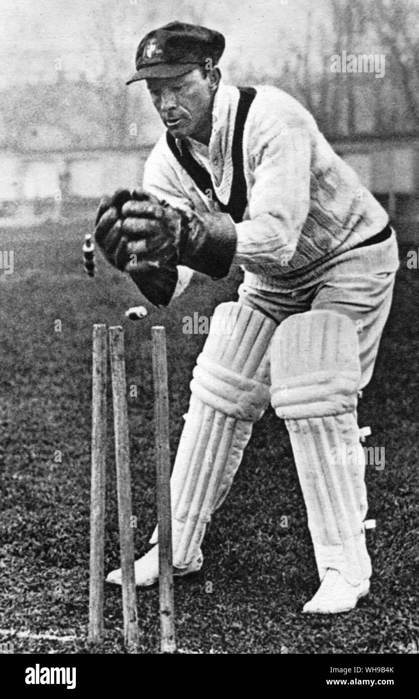 Cricket action stumps Black and White Stock Photos & Images - Alamy