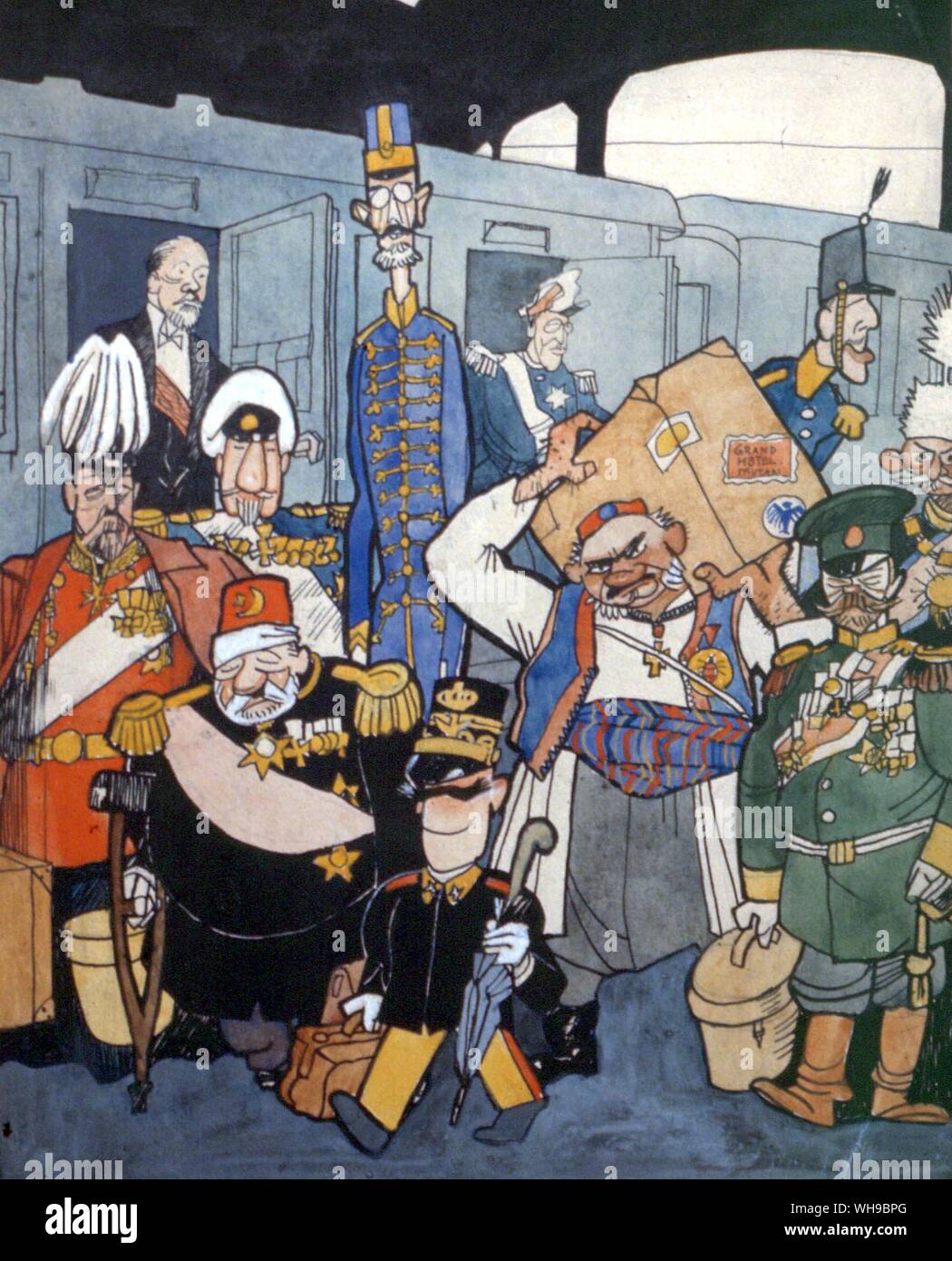 WW2 illustration cartoon Stock Photo - Alamy