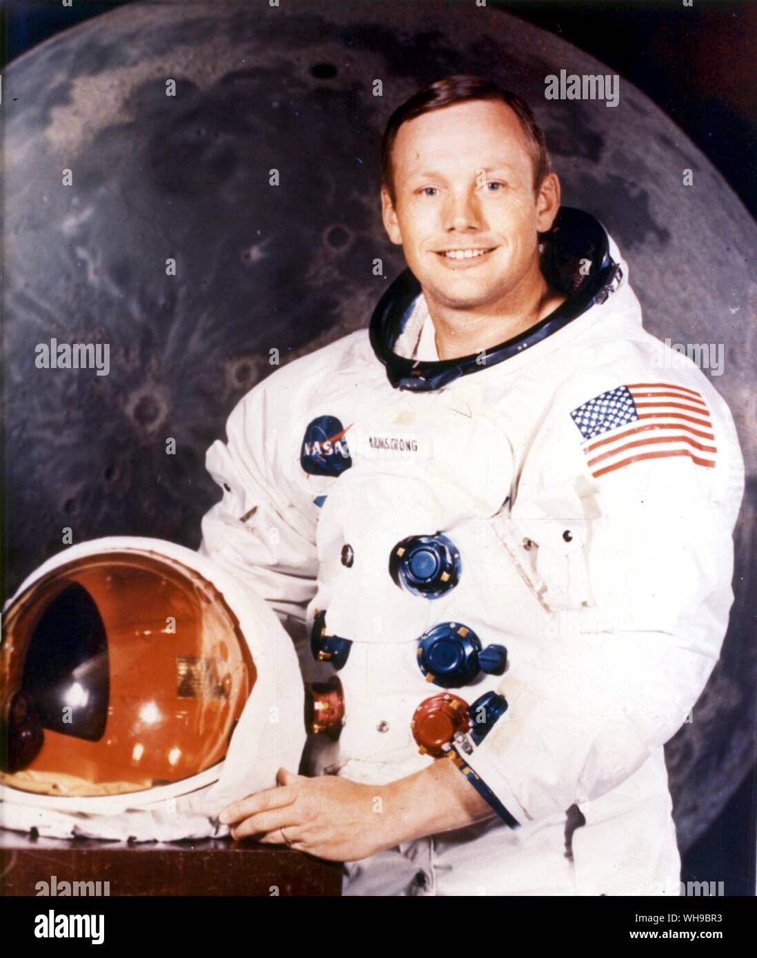 Neil Armstrong Nasa Name Tag