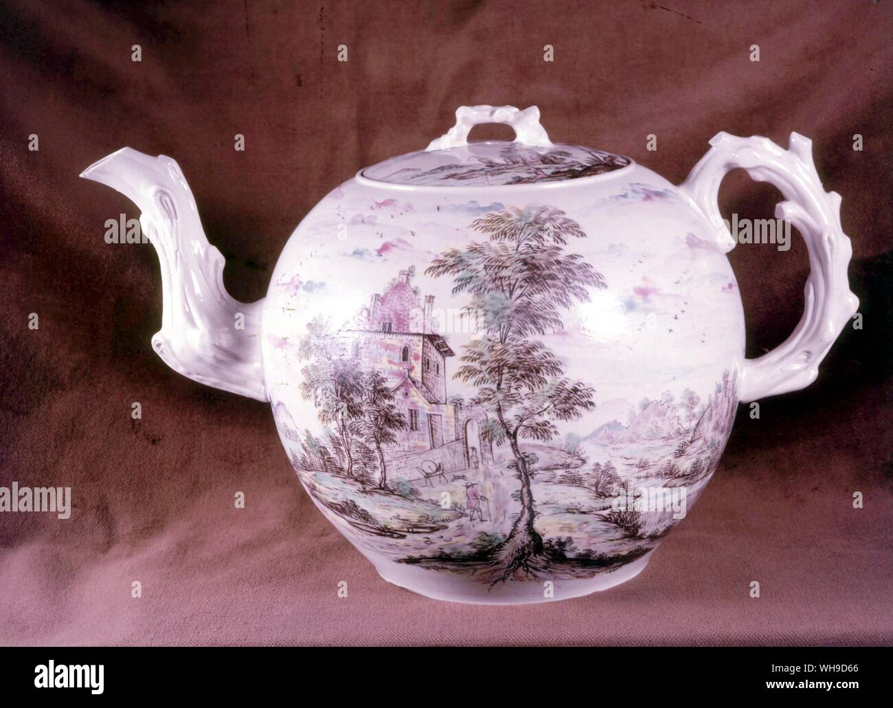 Staffordshire Punch Pot Stock Photo - Alamy