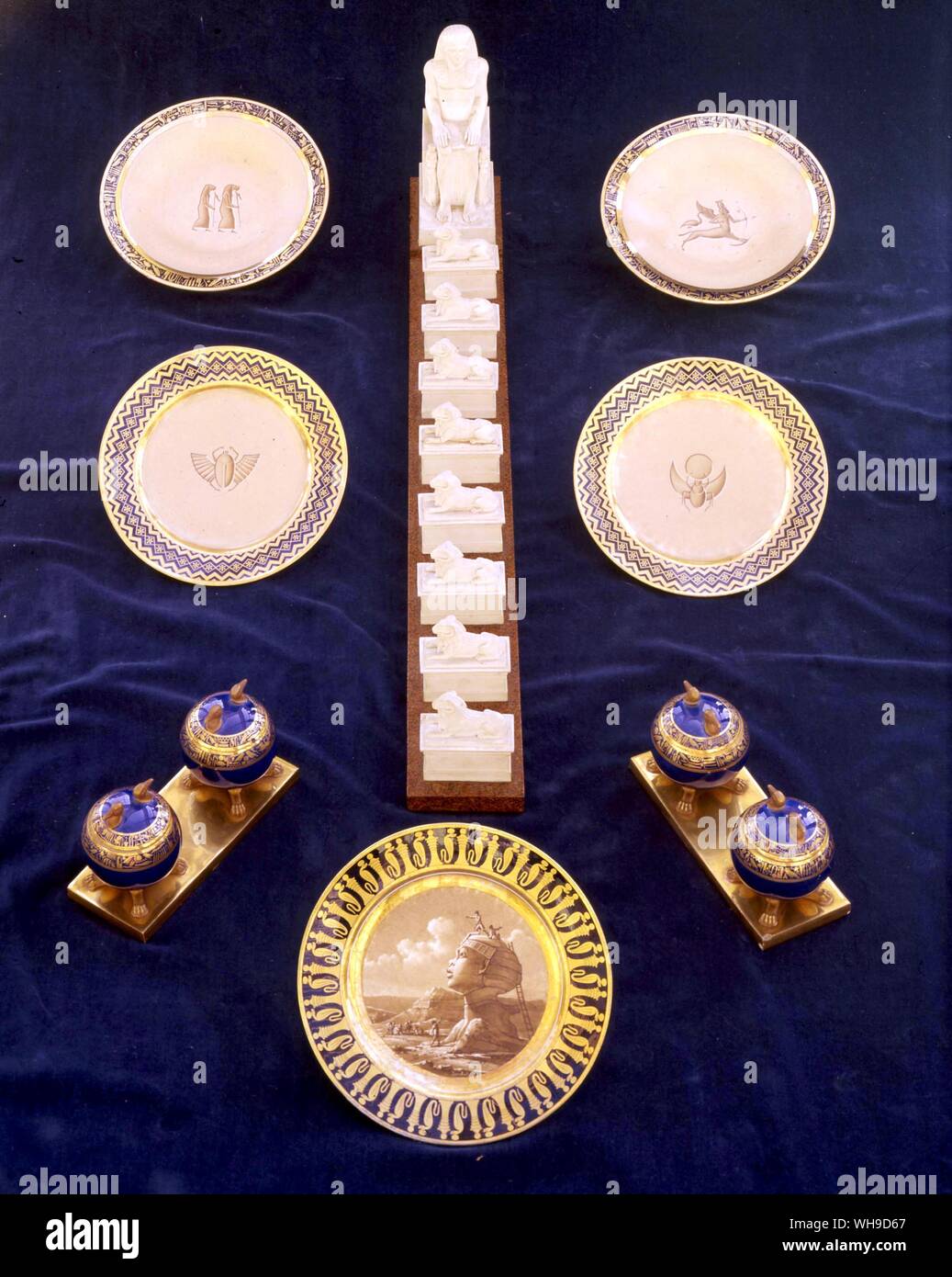 From the Egyptian Service (Sevres) belonging to the Duke of Wellington ...