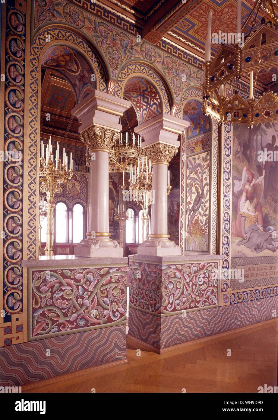 Singers hall neuschwanstein hi-res stock photography and images - Alamy
