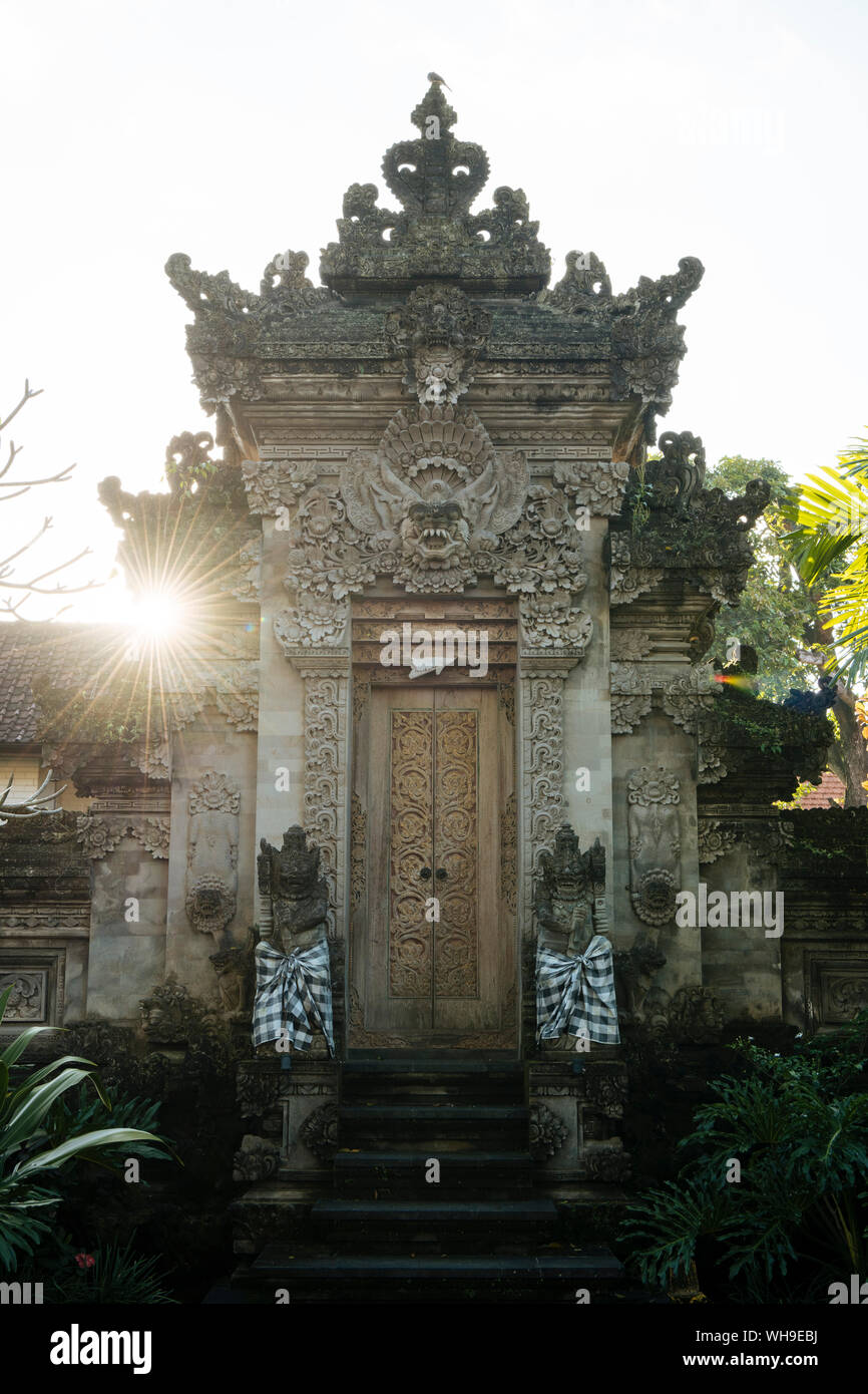 Ubud Palace, Ubud, Bali, Indonesia, Southeast Asia, Asia Stock Photo ...