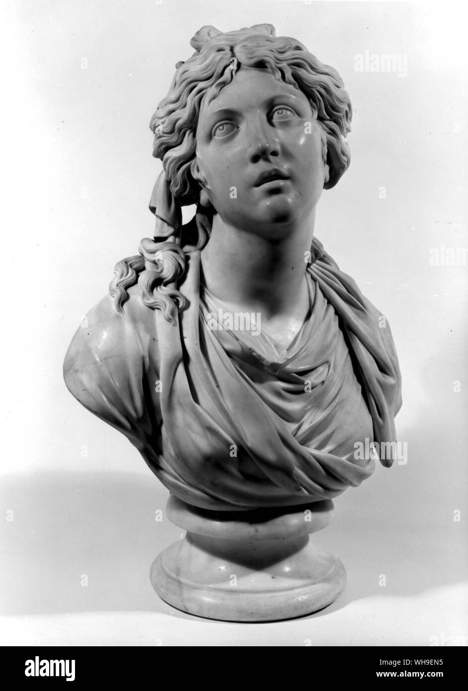 Bust of Lady Emma Hamilton (c.1761-1815), born Amy Lyon. Mistress of ...