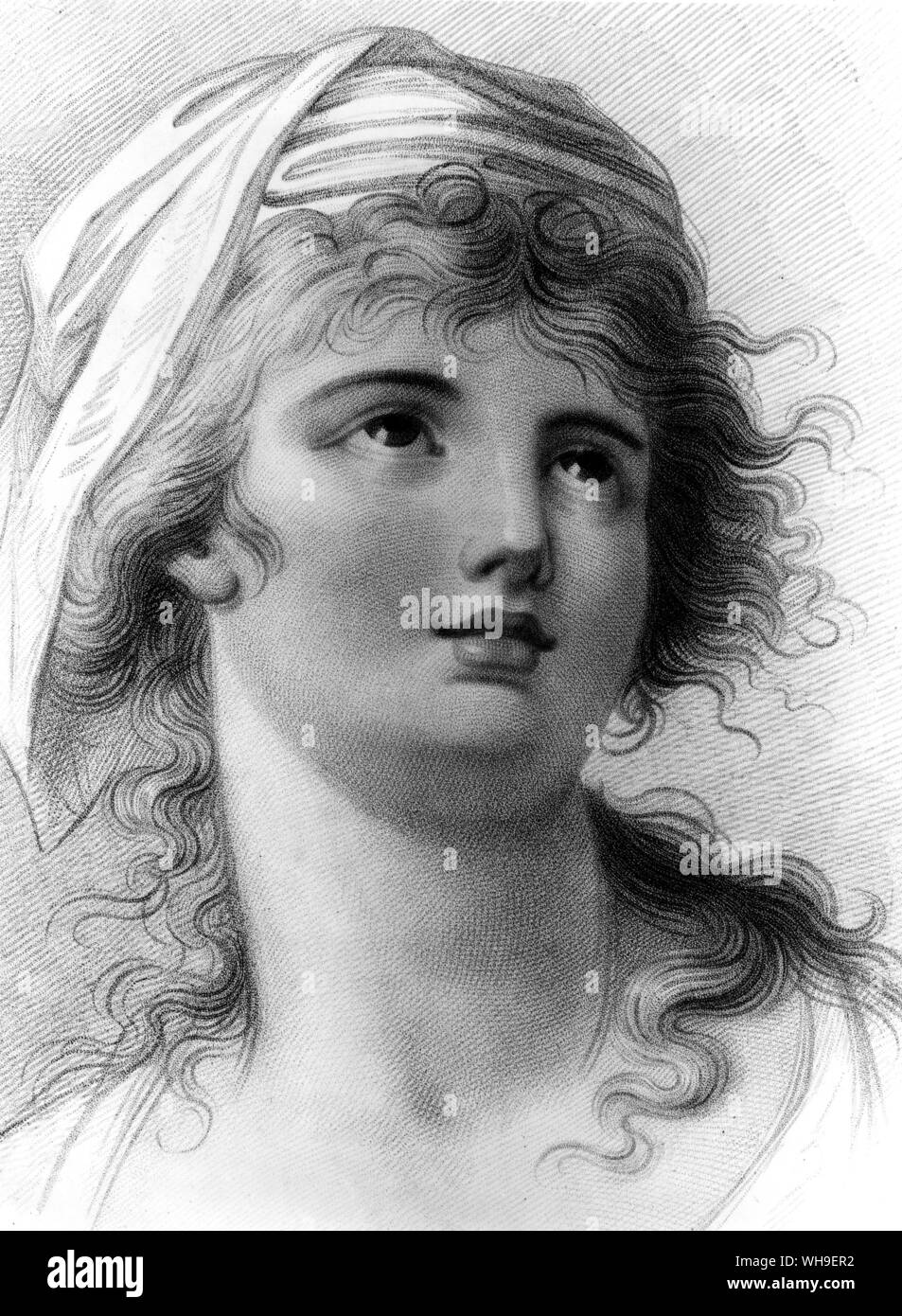 Lady Emma Hamilton (c.1761-1815), born Amy Lyon. Mistress of Lord ...