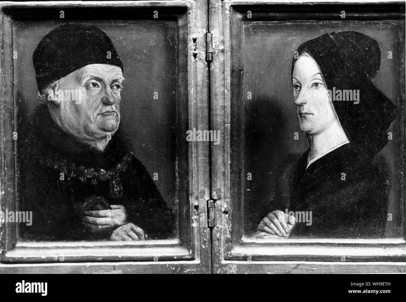 King Rene and Jeanne de Laval Stock Photo - Alamy
