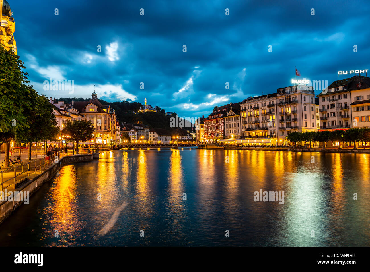 Lucerne By Night High Resolution Stock Photography and Images - Alamy