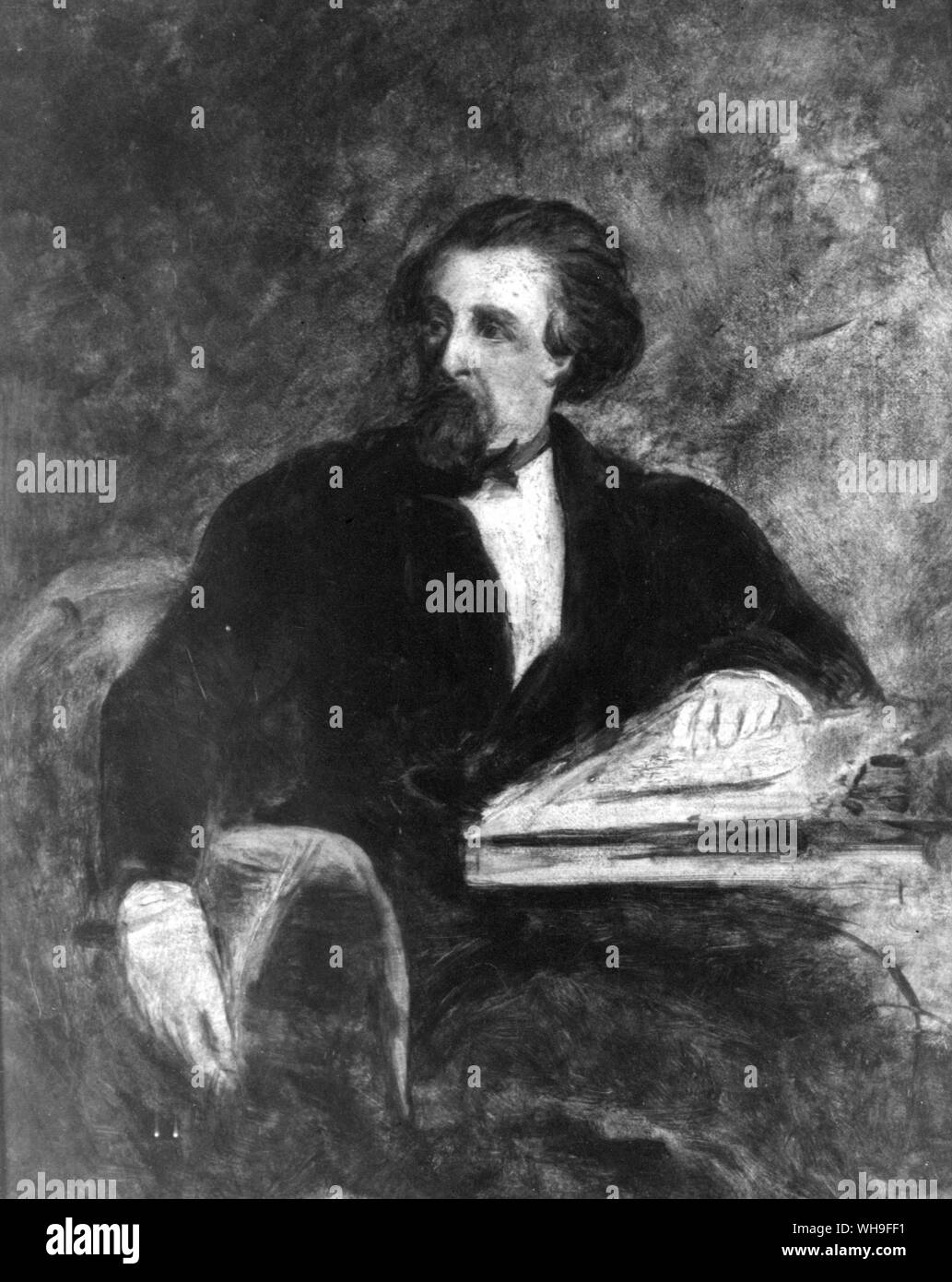 Charles Dickens (1812-1870), English novelist. Portrait by William ...