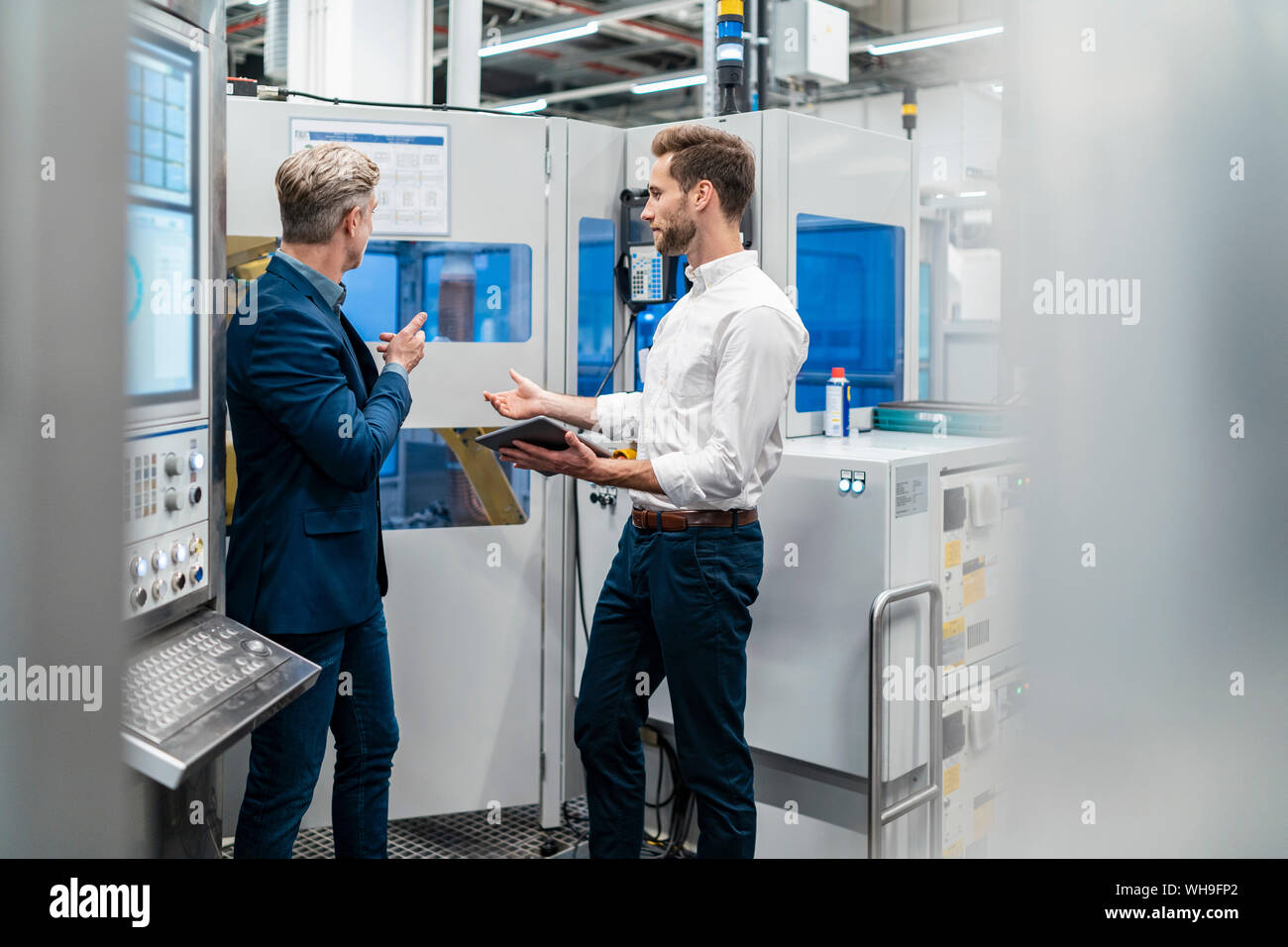 Explaining how to use a computer hi-res stock photography and images ...