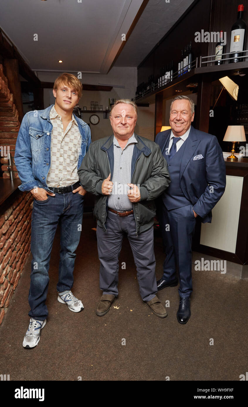 Hamburg, Germany. 02nd Sep, 2019. Merlin Rose (l-r), Axel Prahl, both ...