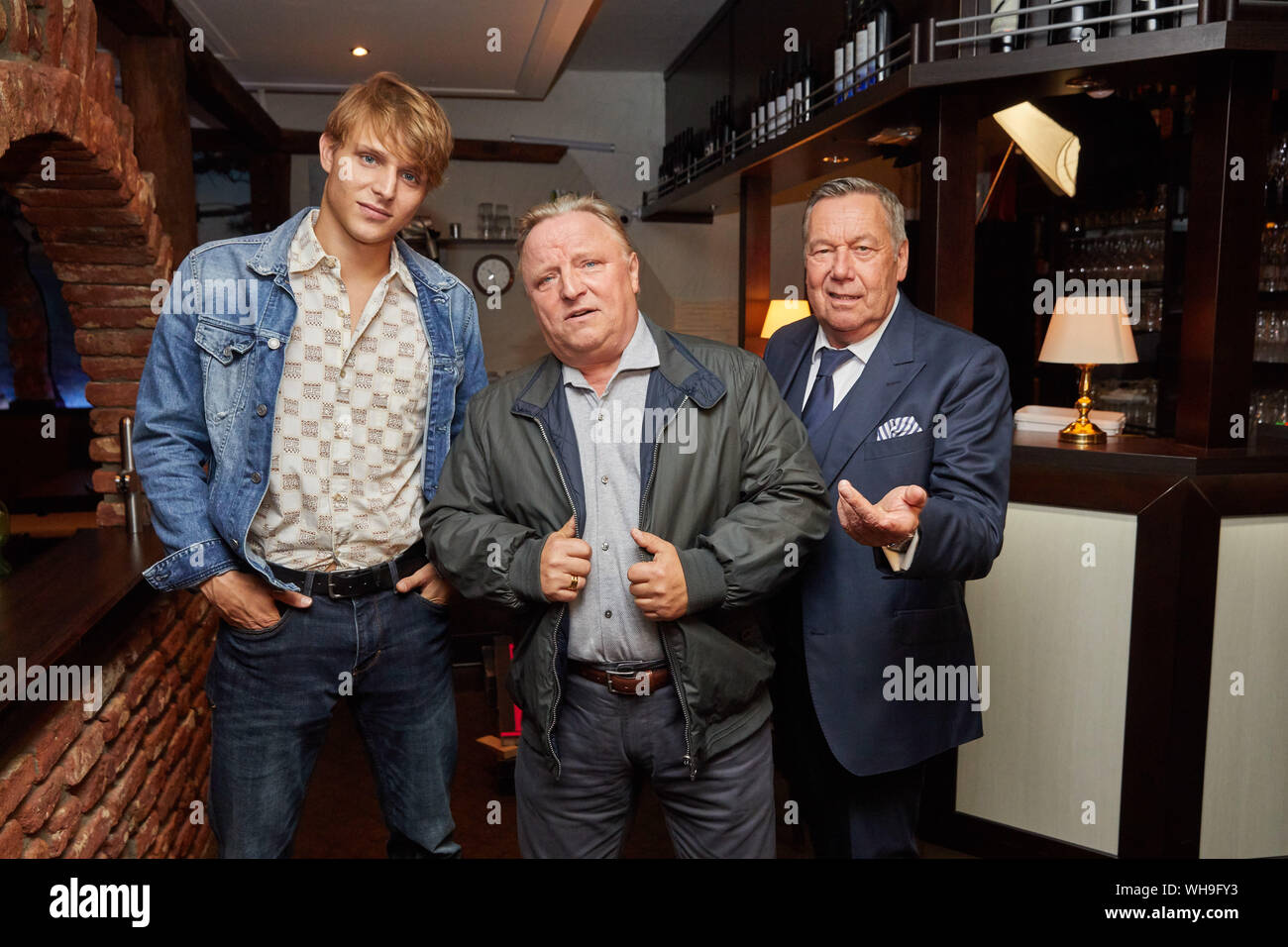 Hamburg, Germany. 02nd Sep, 2019. Merlin Rose (l-r), Axel Prahl, both ...