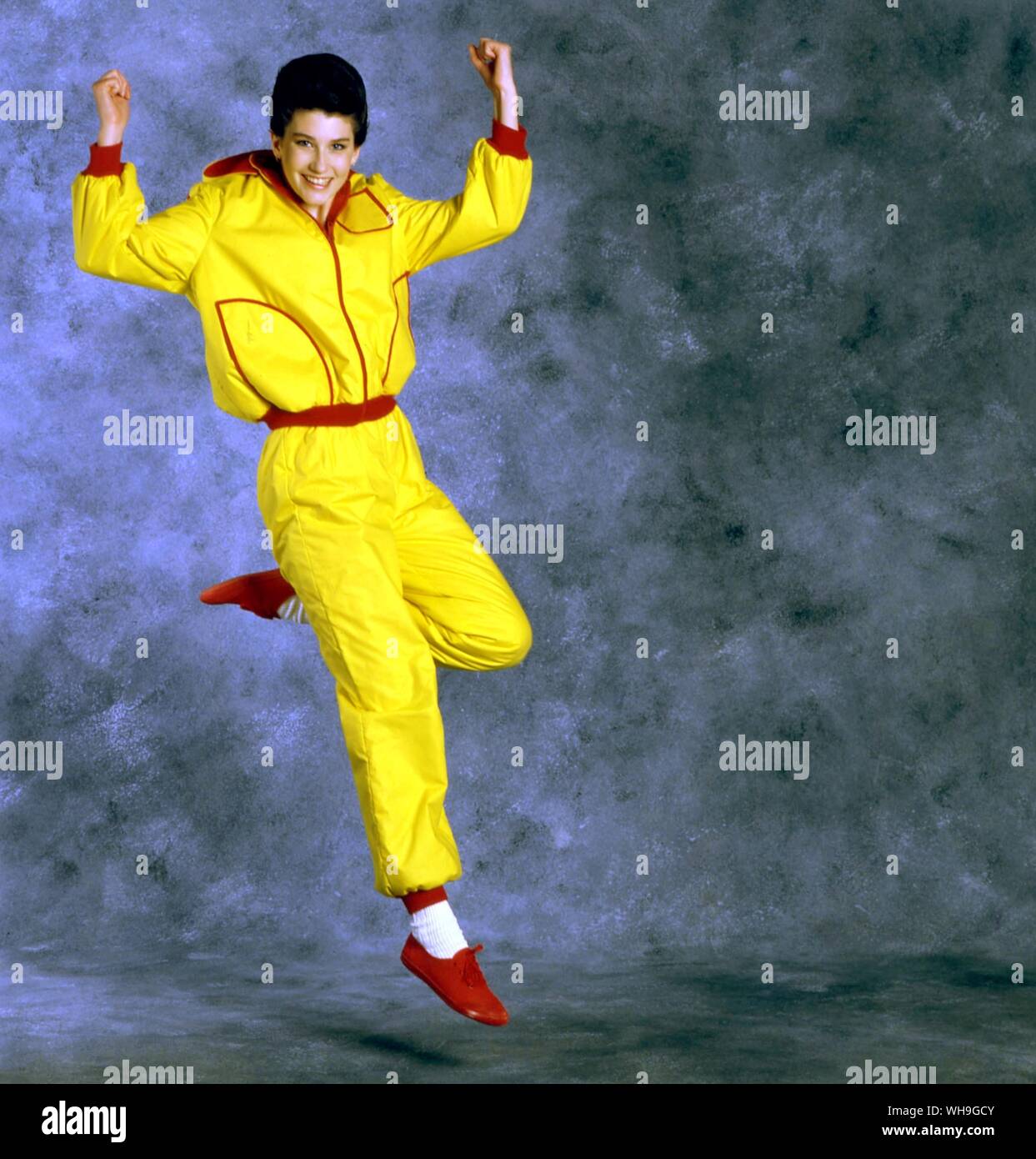 80s fashion track suit hi-res stock photography and images - Alamy