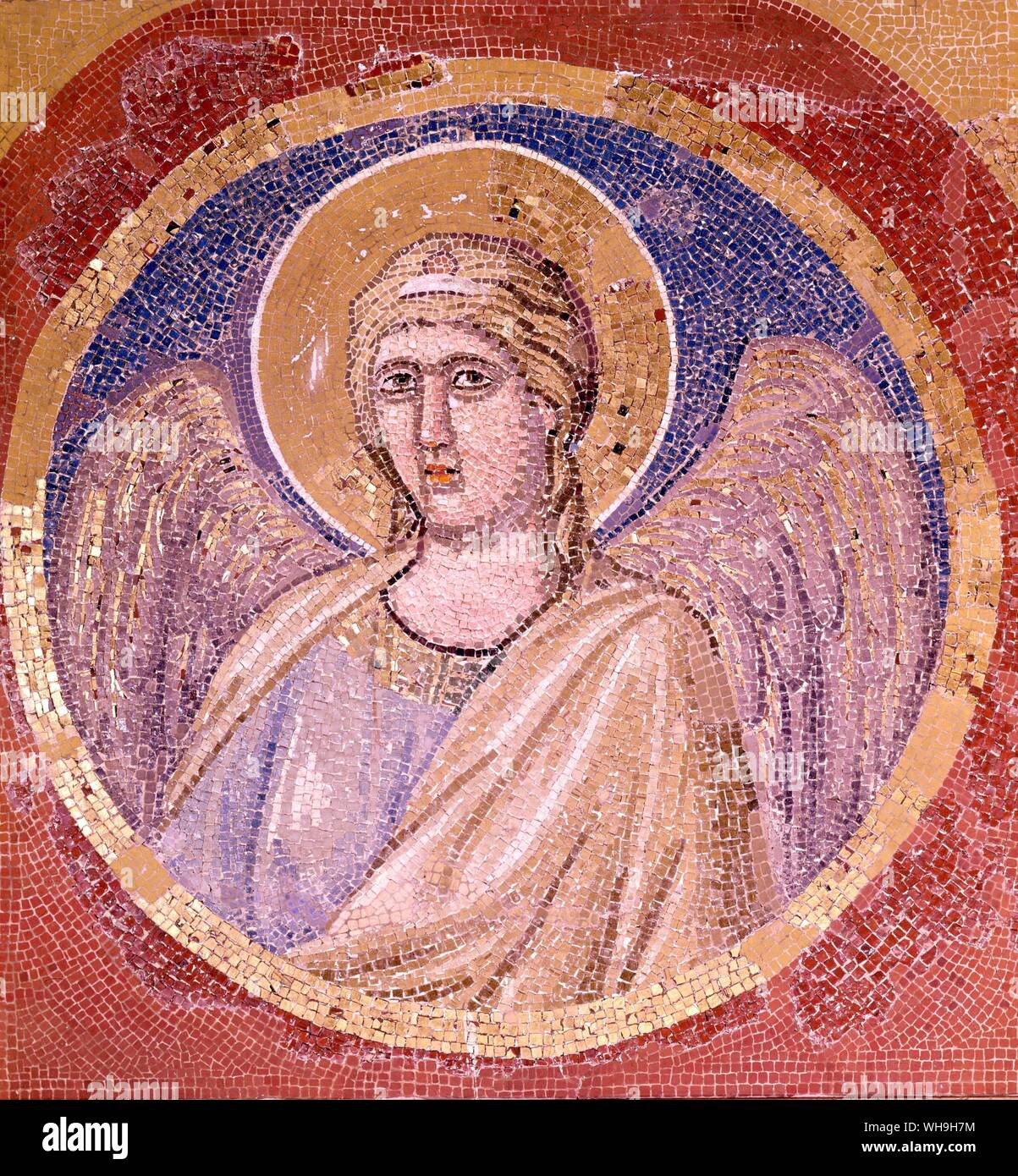 Angel mosaic hi-res stock photography and images - Alamy