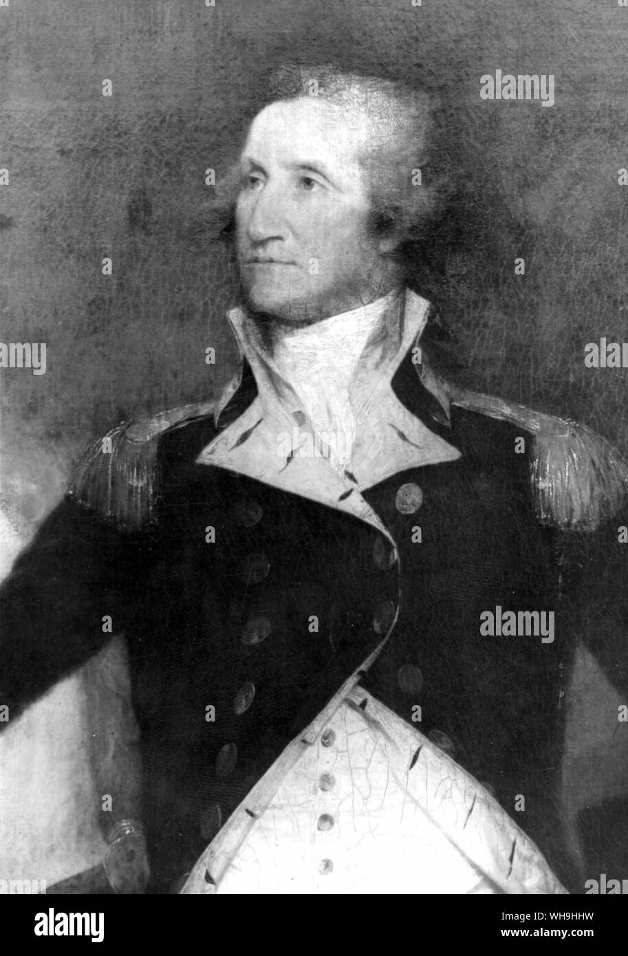 George Washington (1732-1799), Commander of the American forces during ...