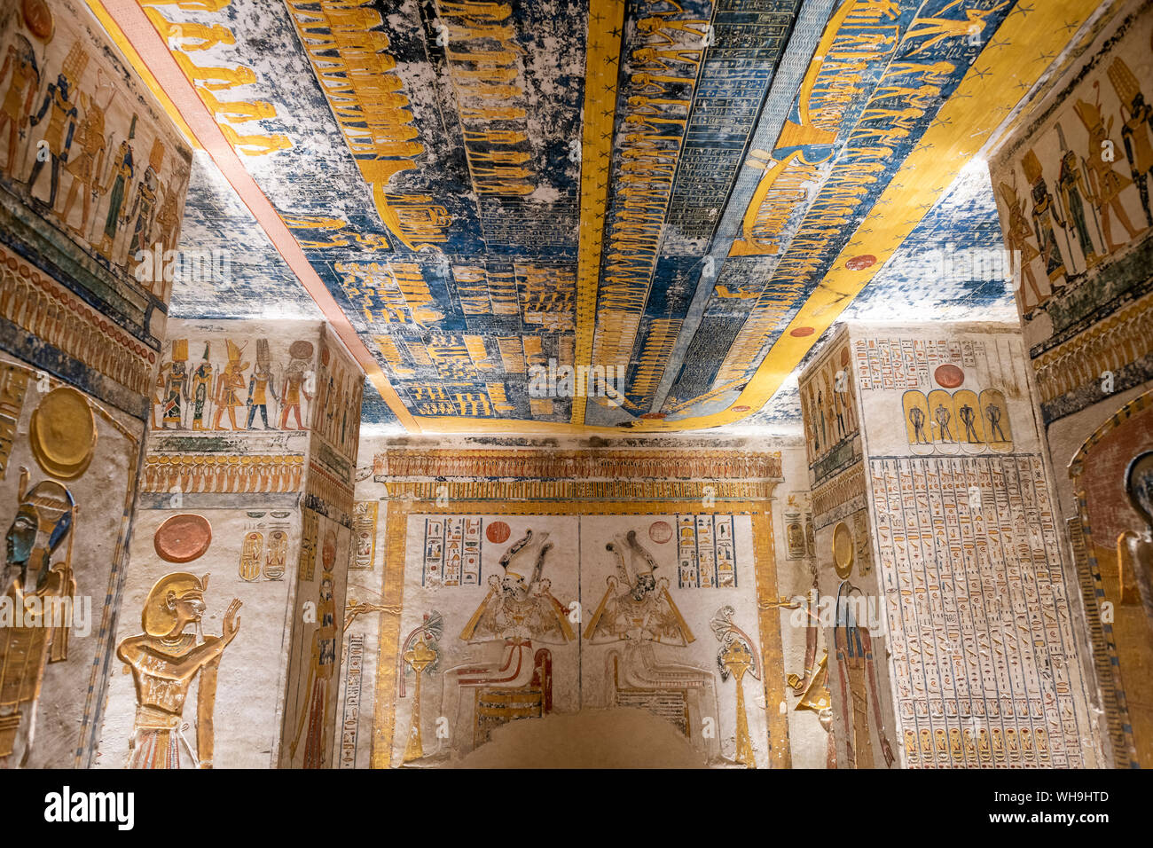 Egyptian Hieroglyphics On Tombs