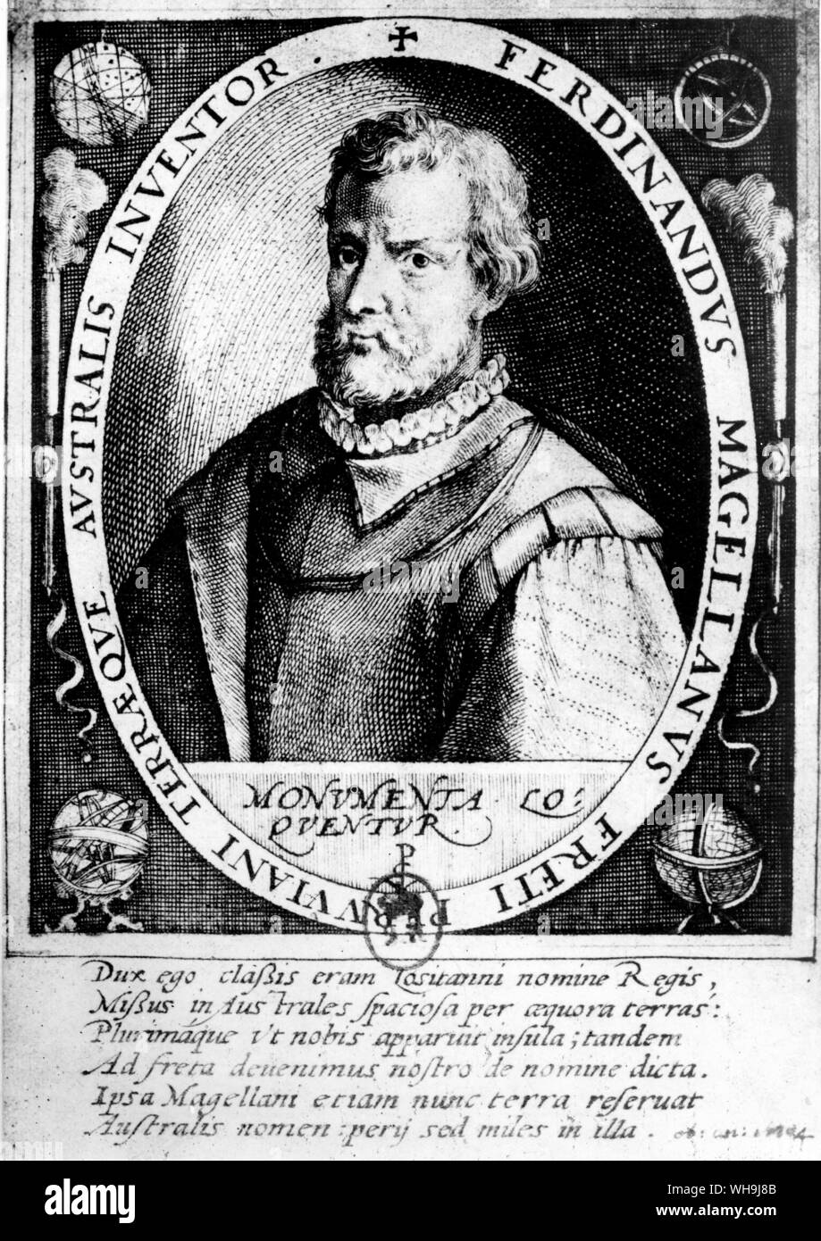 Magellan image Black and White Stock Photos & Images - Alamy