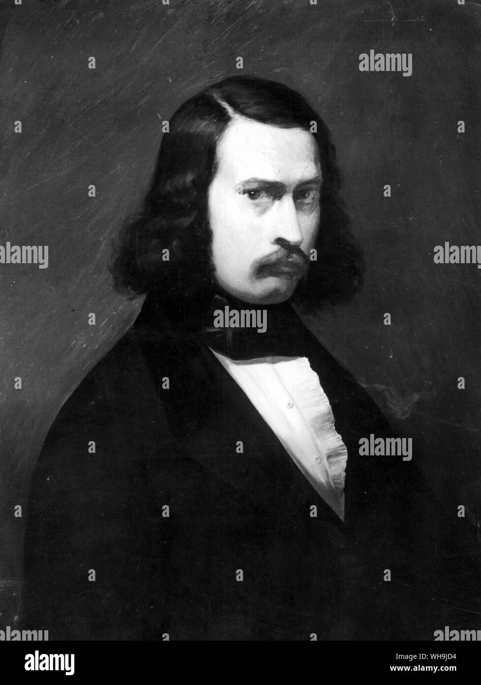 Jean francois millet self portrait Black and White Stock Photos ...