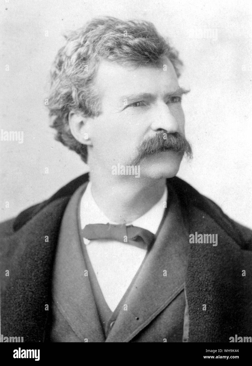 Mark Twain 1835-1910 US Writer and Journalist Stock Photo - Alamy