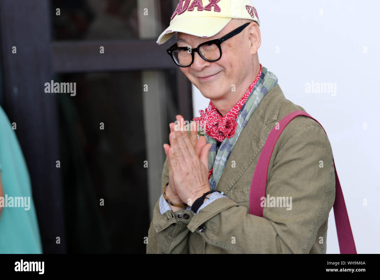 Italy, Lido di Venezia, September 2, 2019 : The director Yonfan (Hong ...