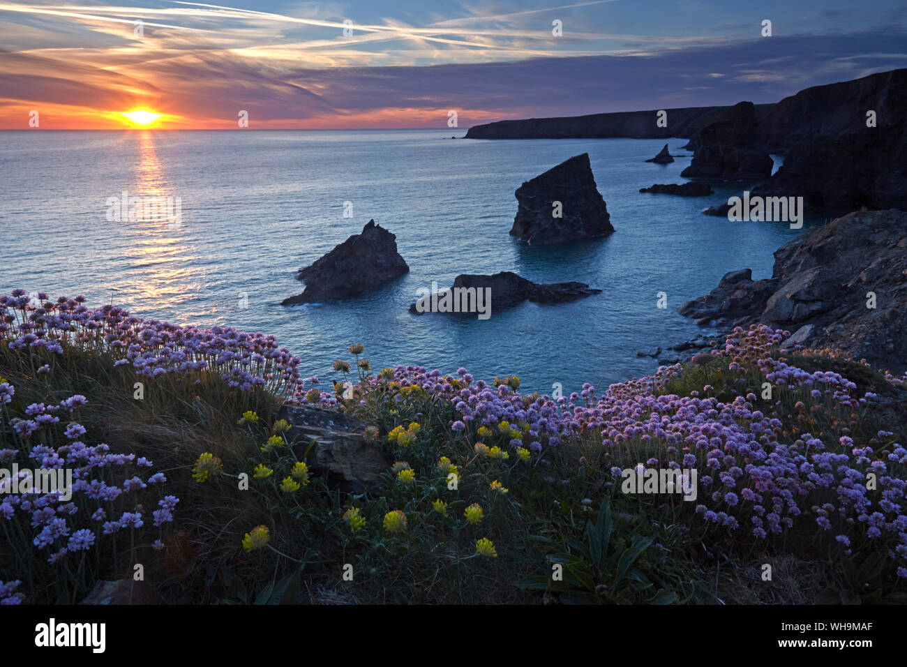 Purple sunset england hi-res stock photography and images - Alamy