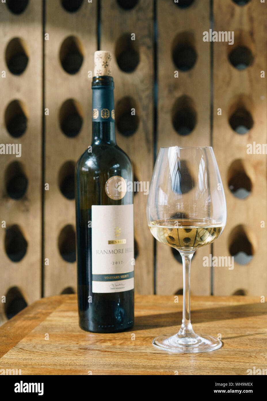 Denbies Wine Estate, the largest vineyard in the UK Stock Photo - Alamy