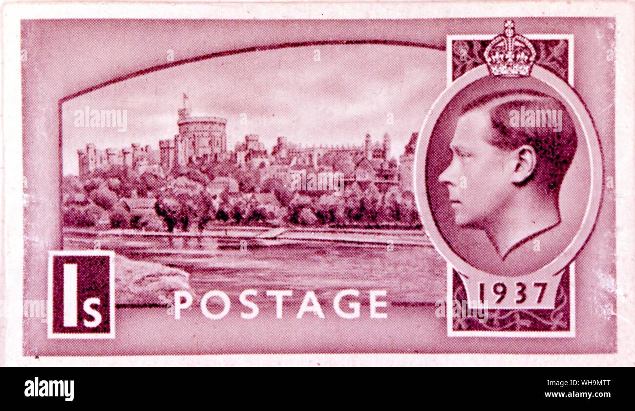 Edward viii stamp hi-res stock photography and images - Alamy