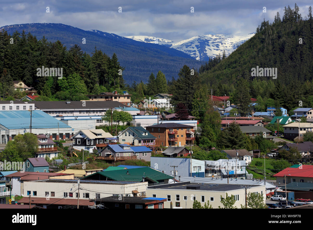 Wrangell, alaska and town hi-res stock photography and images - Alamy