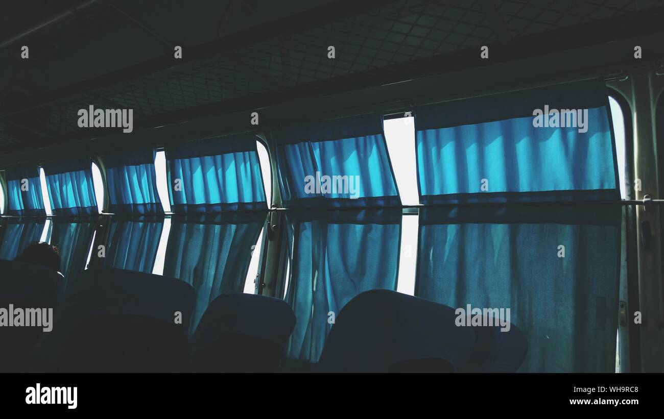Bus interior public transport seats hi-res stock photography and images ...