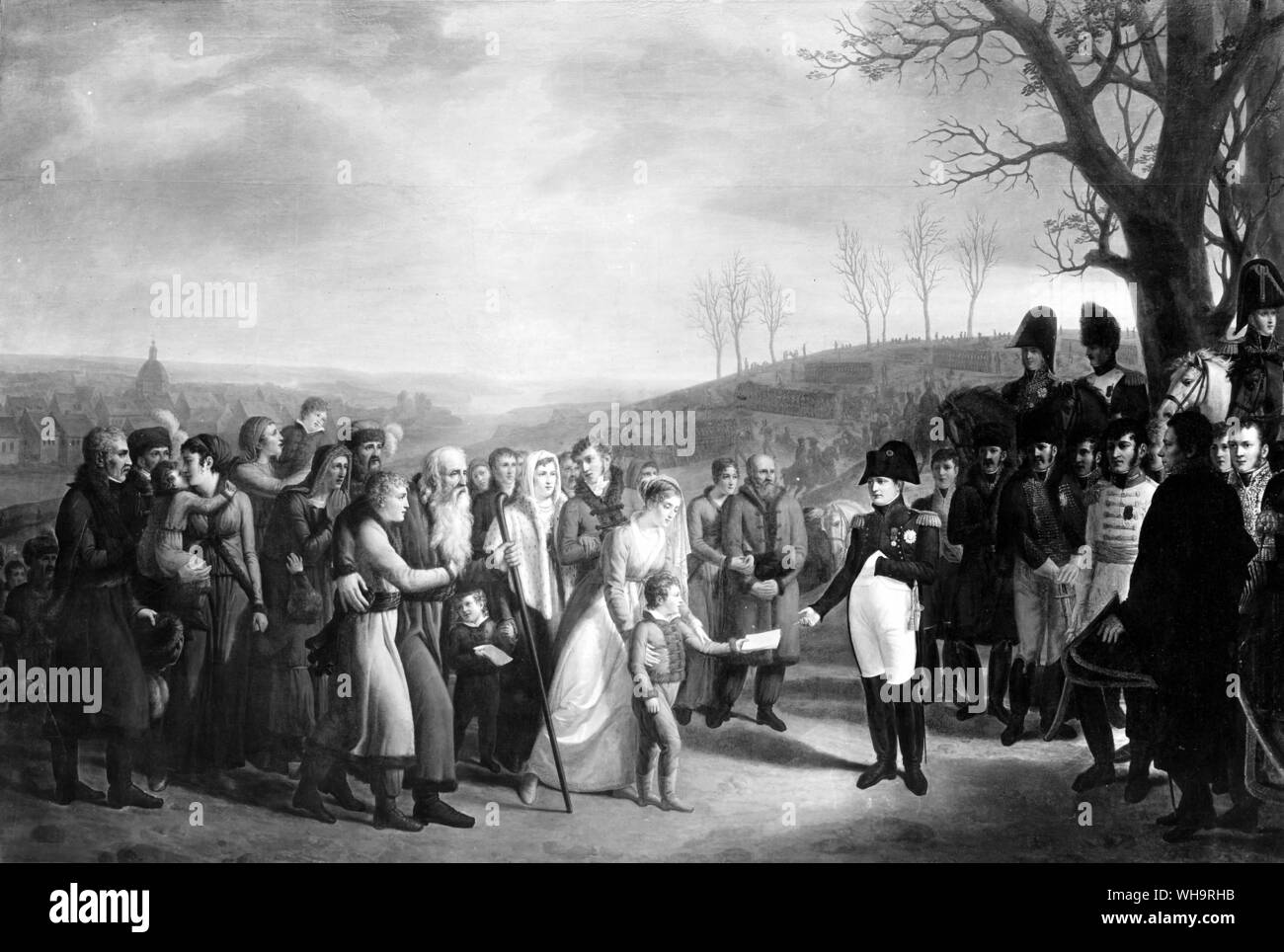 Napoleon at Ostende. May 1807 Stock Photo - Alamy