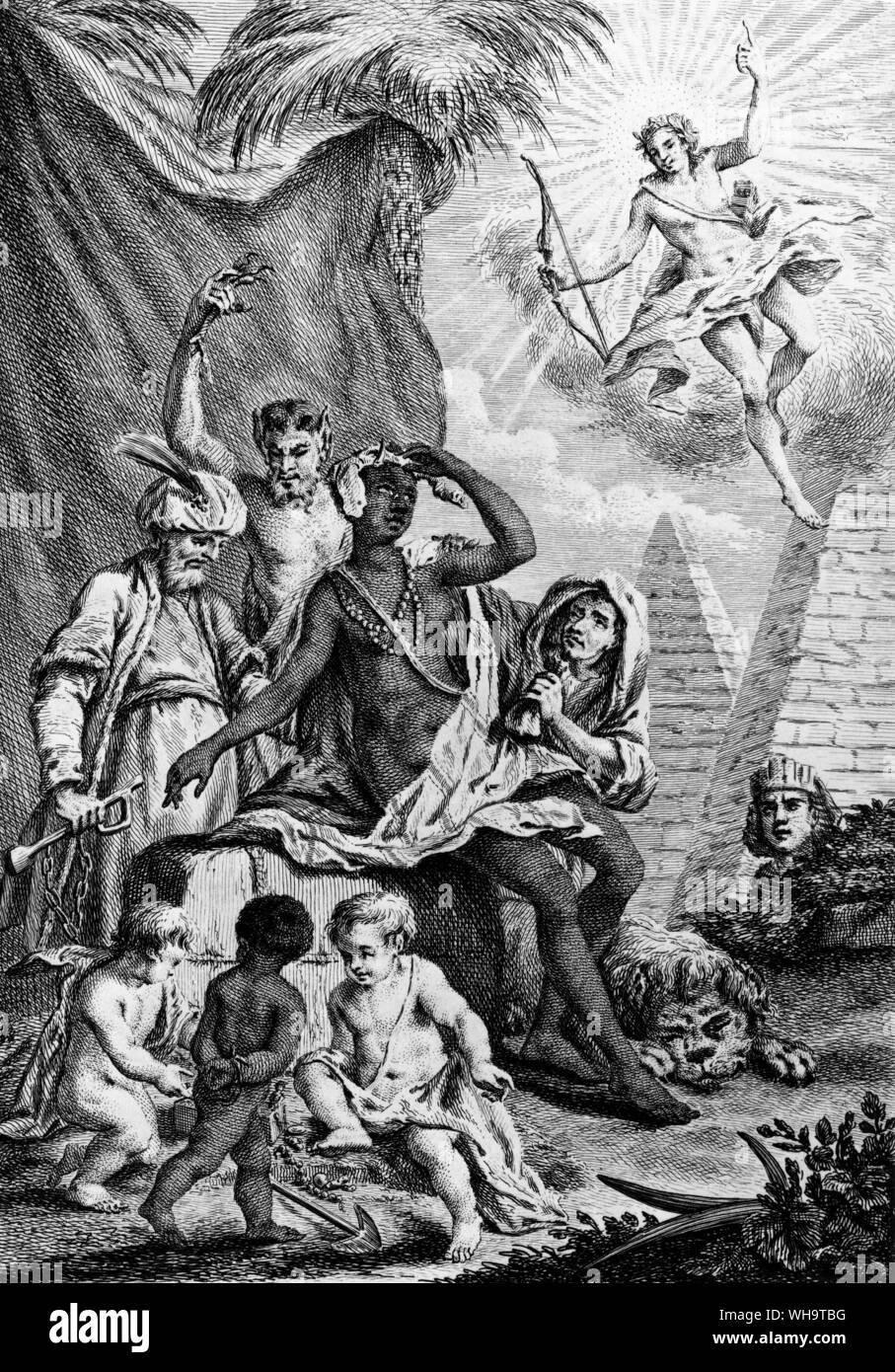 'The Spirit of Africa' - Enlightenment Approaching, 18th century, c ...