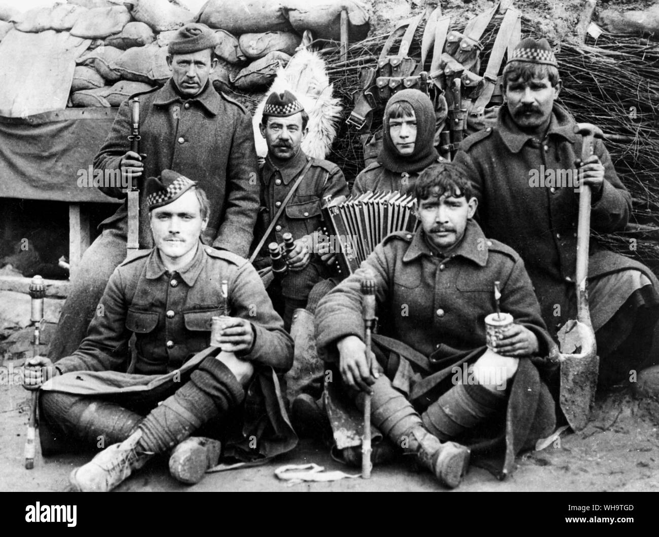 Sutherland highlanders Black and White Stock Photos & Images - Alamy
