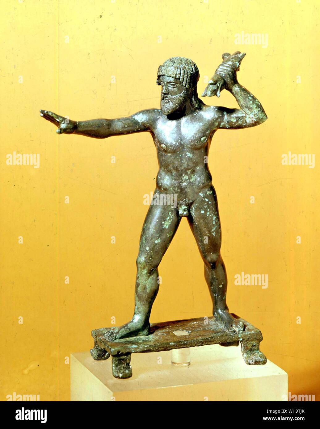 Zeus thunderbolt hi-res stock photography and images - Alamy