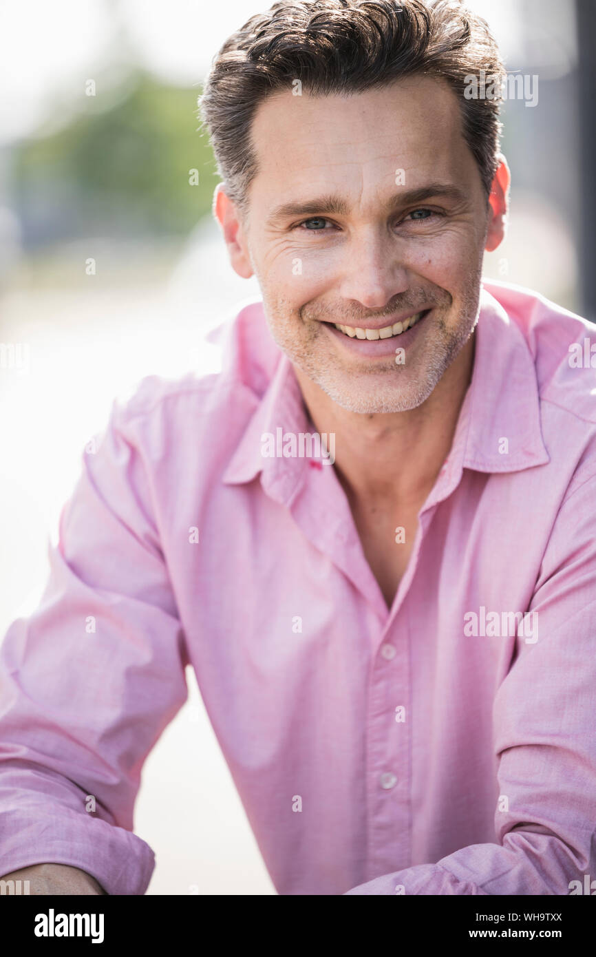 Portrait happy businessman wearing hi-res stock photography and images ...