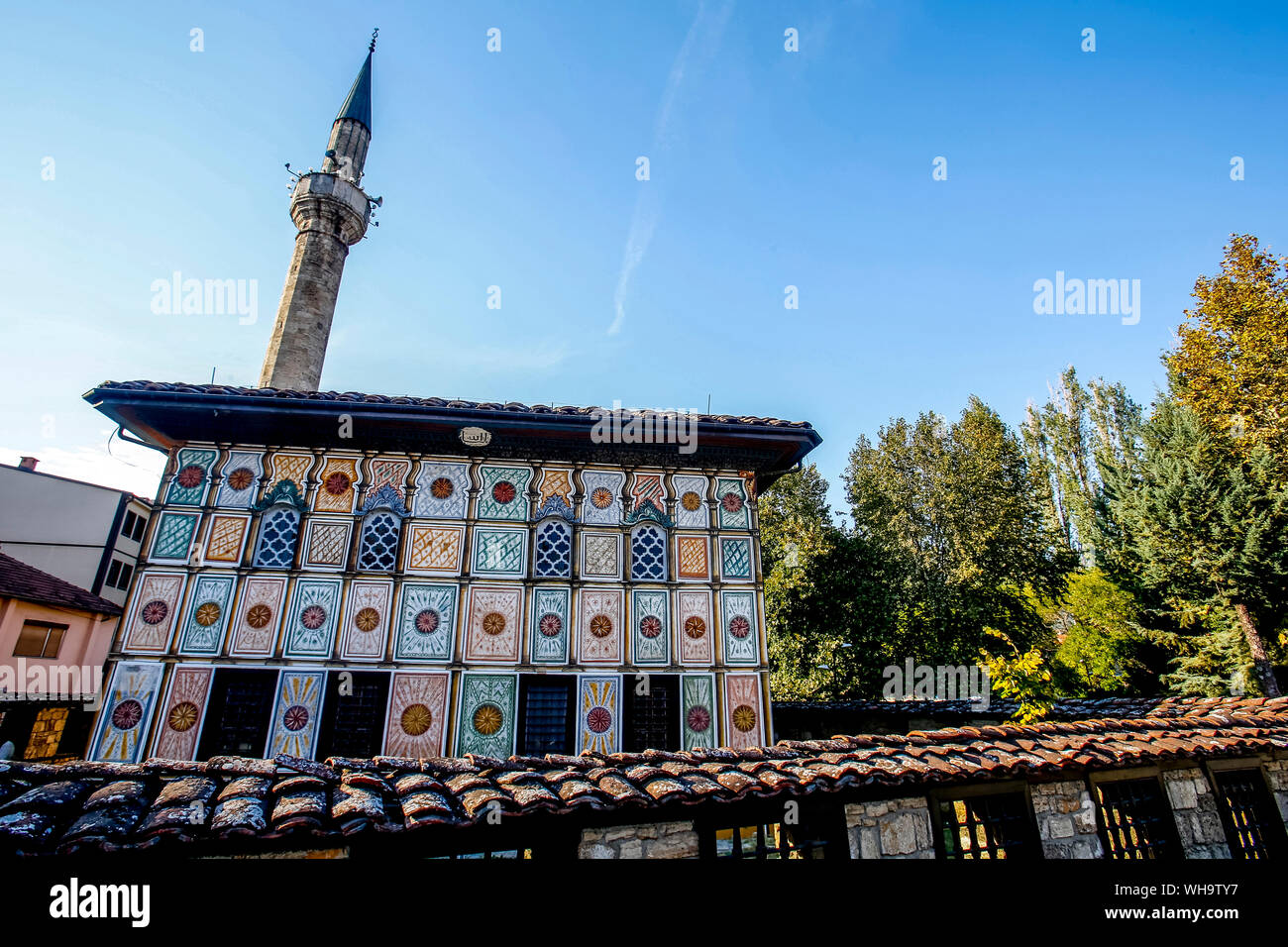 Pasha Mosque, the painted mosque of Tetovo, Republic of Macedonia ...