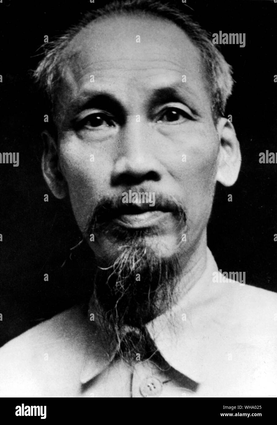 Ho Chi Minh, leader of the Viet Minh Stock Photo - Alamy