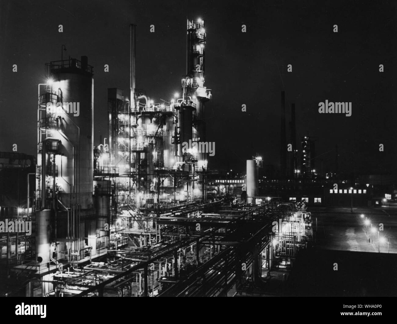 Germany: Esso works, Hamburg Stock Photo - Alamy