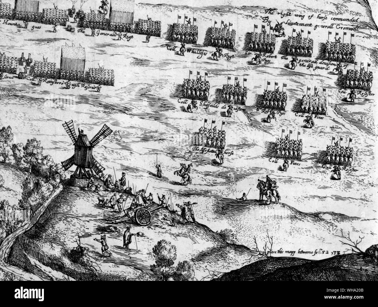 Battle nasbye naseby joshua sprigg 1647 hi-res stock photography and ...