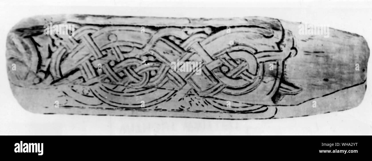 The Sigurd Stone. Christian symbol stone Stock Photo - Alamy