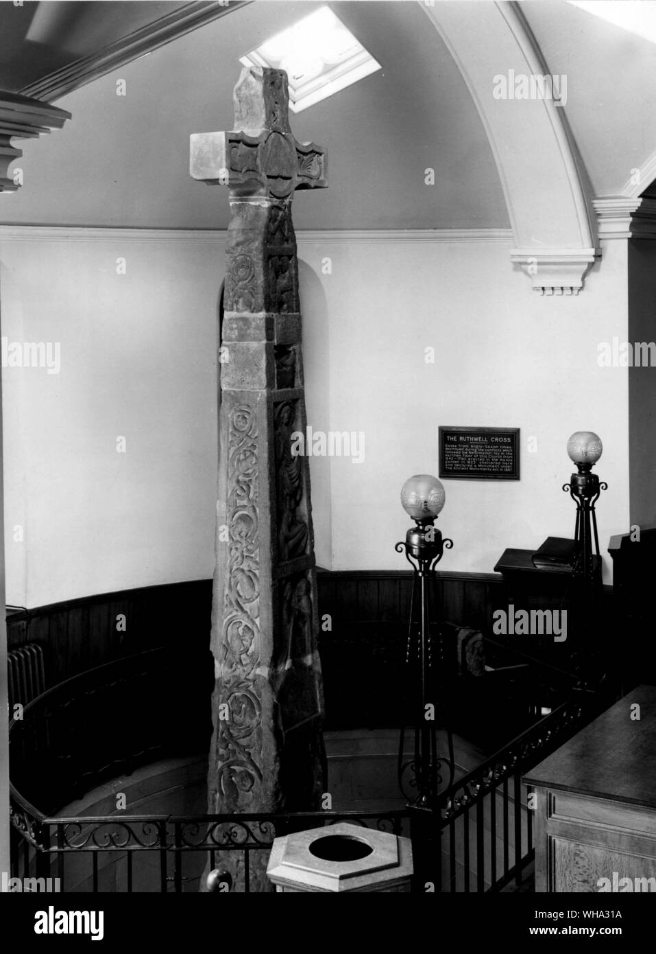 Ruthwell Cross, last quarter of the 7th century Stock Photo - Alamy