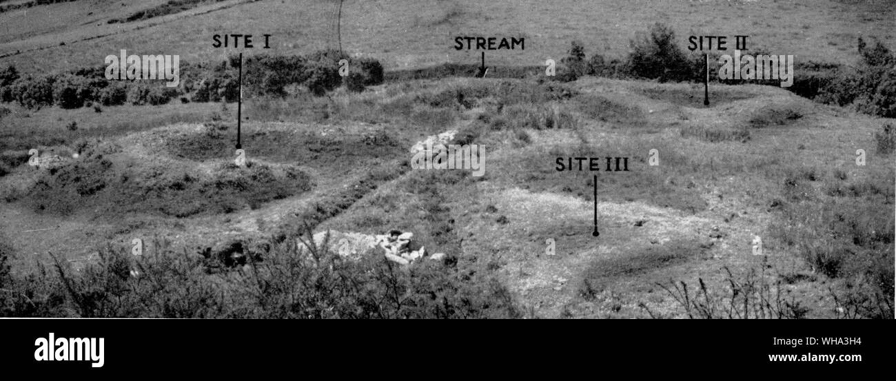 Early man: Deer roast site. Ireland Stock Photo - Alamy