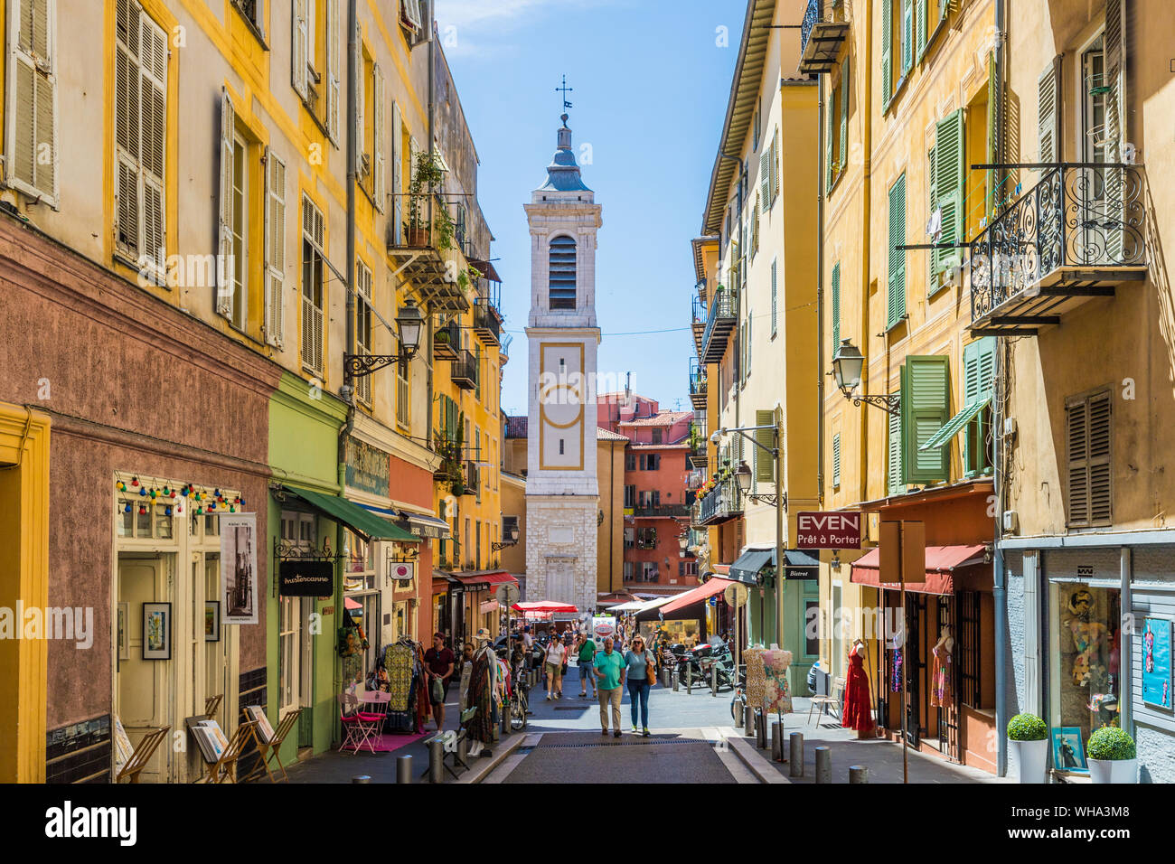 The Cathedral of Saint Reparata in the Old Town, Nice, Alpes Maritimes ...
