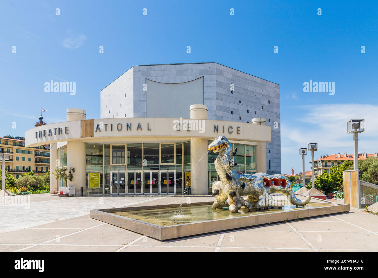 The National Theatre of Nice in Nice, Alpes Maritimes, Cote d'Azur ...