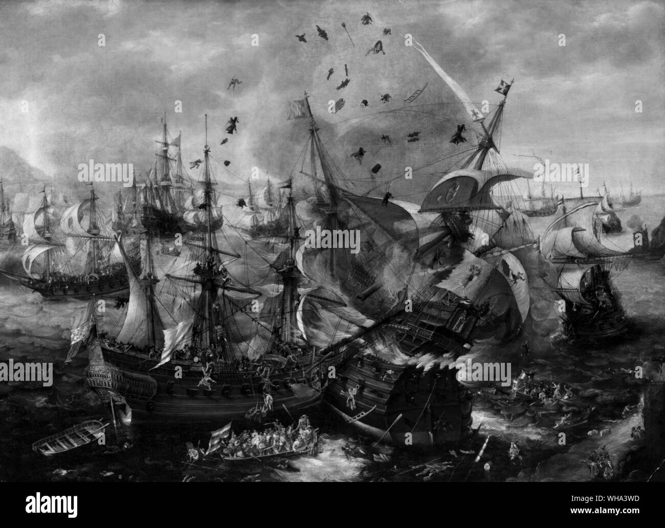 Battle of gibraltar hi-res stock photography and images - Alamy