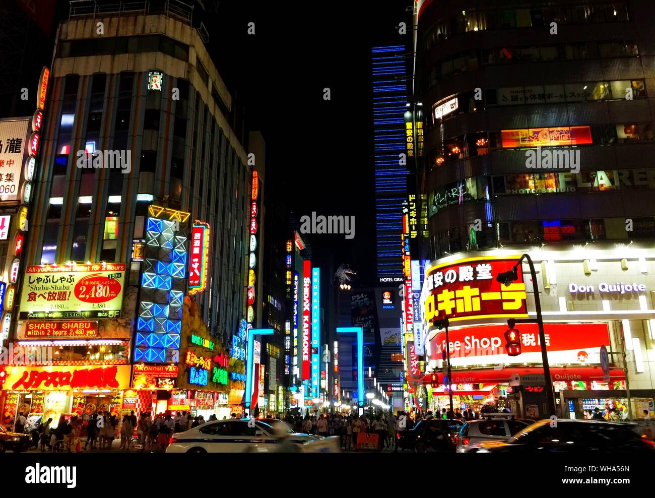 Horizontal billboard night hi-res stock photography and images - Alamy