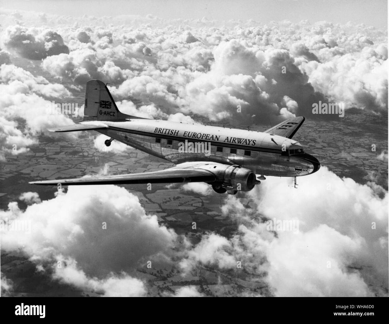 British European Airways Stock Photo - Alamy