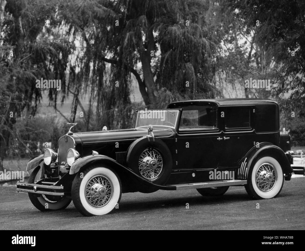 Du Pont 1930. Royal Town Car Stock Photo - Alamy