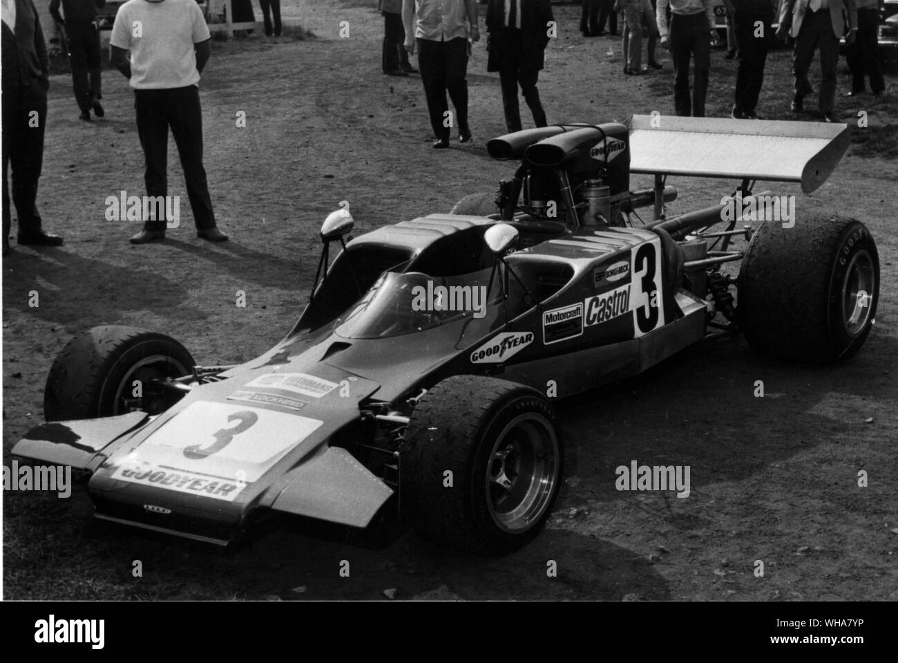Seventies racing car Black and White Stock Photos & Images - Alamy