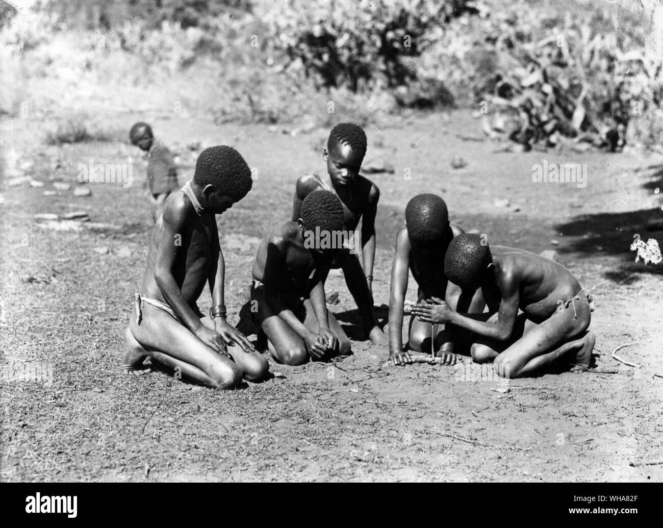 Fire sticks of the Bapedi . South Africa Stock Photo - Alamy